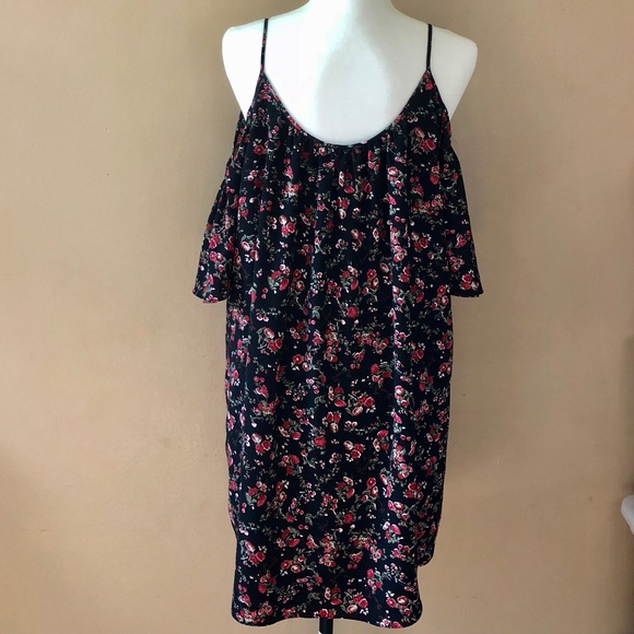 French Connection | Dresses | French Connection Floral Cold Shoulder ...